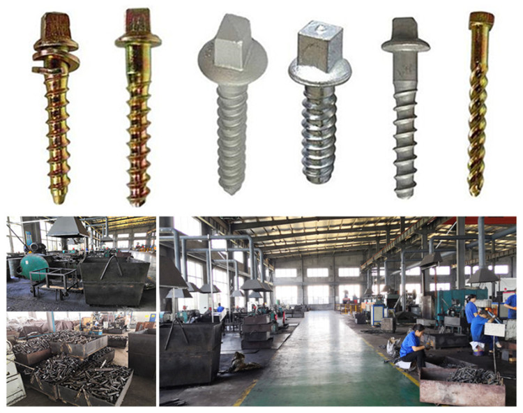 Screw Spikes for Sale--Maanshan Kingrail Technology Co.,ltd