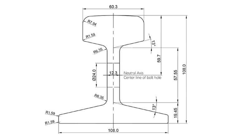 30KG Rail-Steel Rail-Maanshan Kingrail Technology Co.,ltd