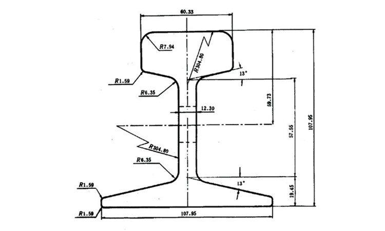 JIS 30KG Rail-Steel Rail-Maanshan Kingrail Technology Co.,ltd