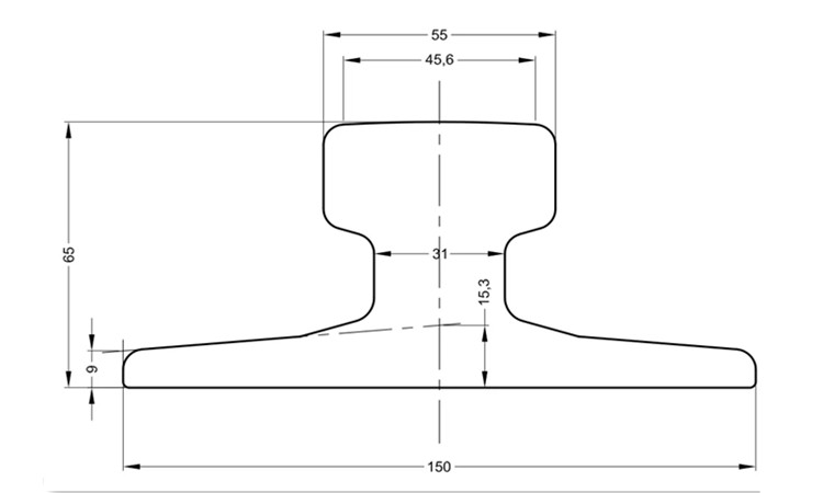 A55 Rail-Steel Rail-Maanshan Kingrail Technology Co.,ltd