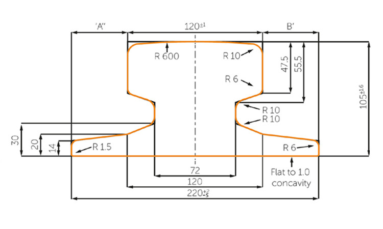Rail Burbach A120-Steel Rail-Maanshan Kingrail Technology Co.,ltd
